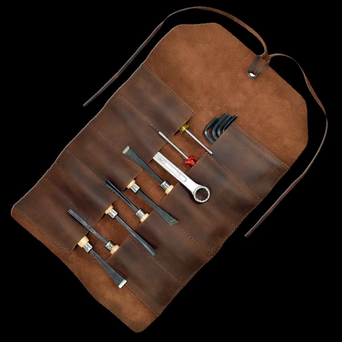 Vintage Leather Tool Roll – Biker Dope™