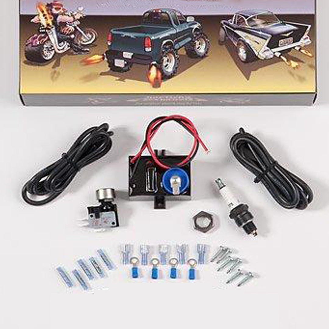 For Car Price Dual Exhaust Flame Thrower Kit Autoloc FLAME2 For Motorcycle