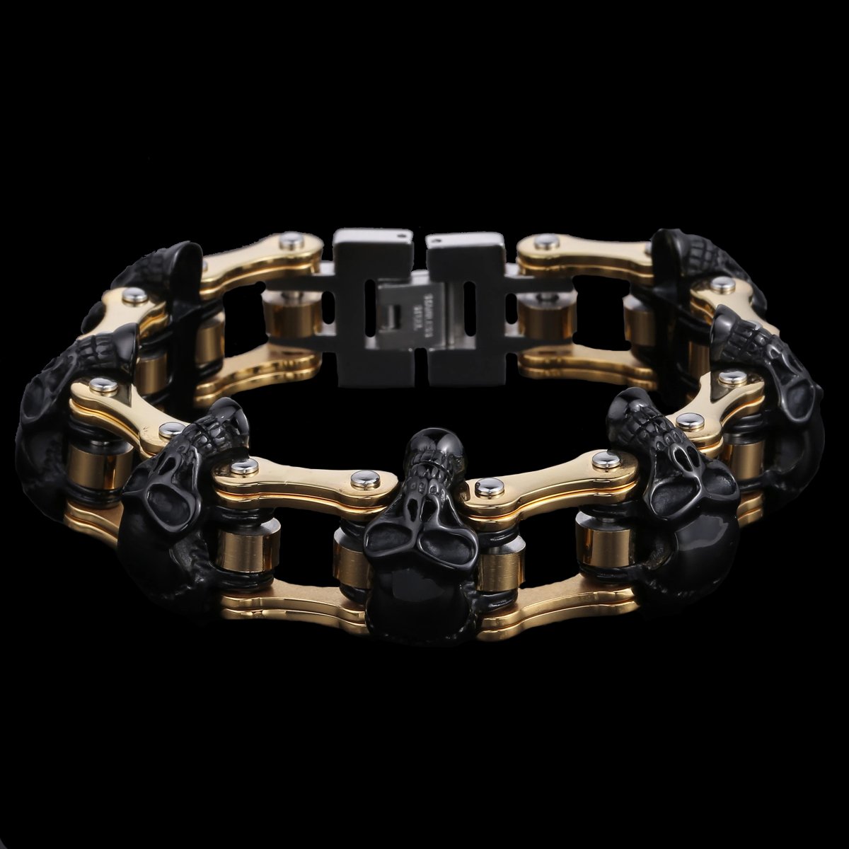 Biker Proud™ Skull Motorcycle Chain – Biker Dope™